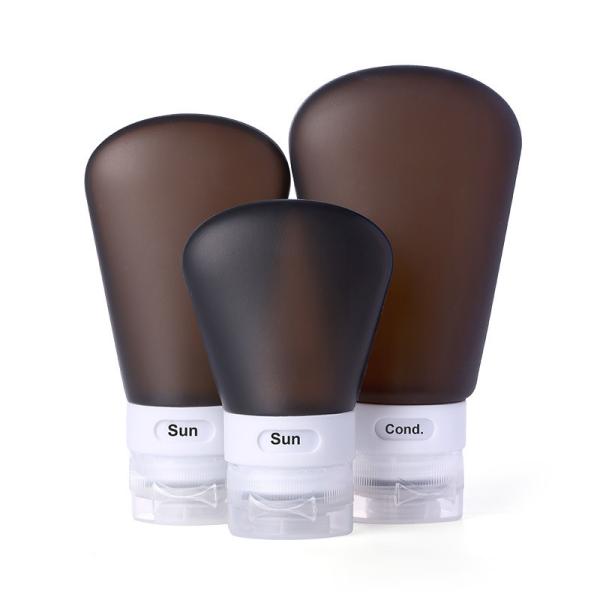 Quality Convenient Silicone Travel Bottle Kit Volume 37ml / or Custom 89ml Sample Free for sale