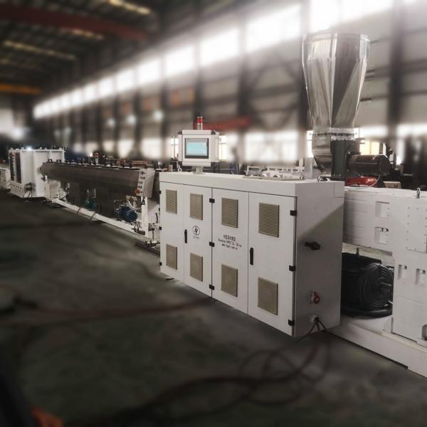 Quality Shenzhen HYPET 90-110/110-160mm PVC 3 layers Pipe Production Line for sale