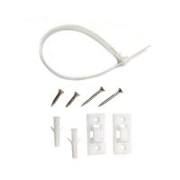 China White Nylon TV Furniture Anti Tip Straps All Metal Parts factory