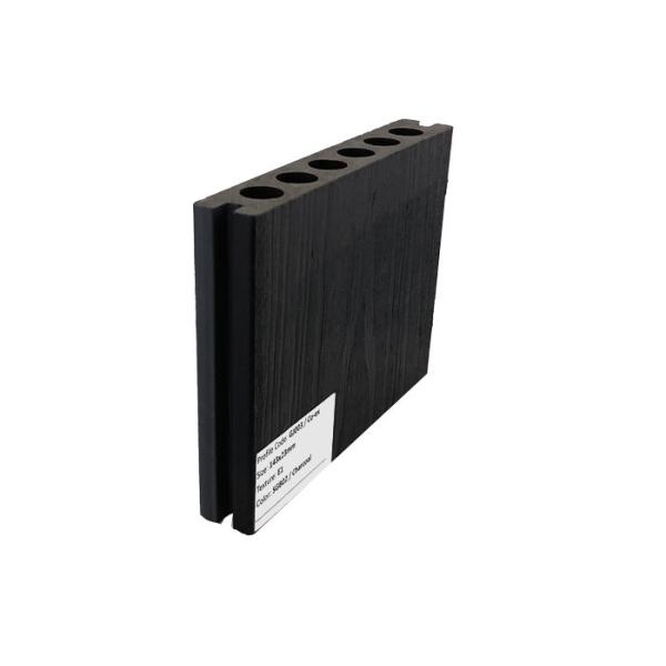 Quality F140X20mm Composite Outdoor WPC Decking Balcony Level B1 Anti Slip for sale