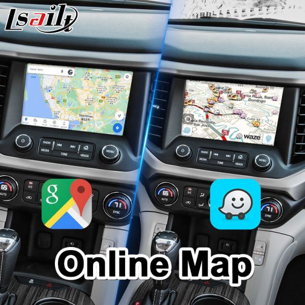 Quality Lsailt Android GPS Navigation System Carplay Interface for 2016-2019 GMC Acadia for sale