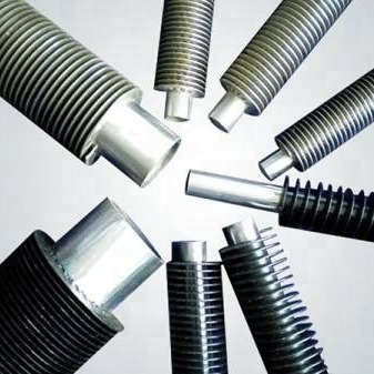 Quality DELLOK Helical Seamless Bevel Ends 1.65mmWT Extruded Fin Tube for sale