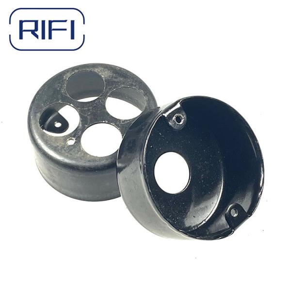 Quality Loop In Box Circular Junction Box Electrical Conduit With 20mm Hole for sale