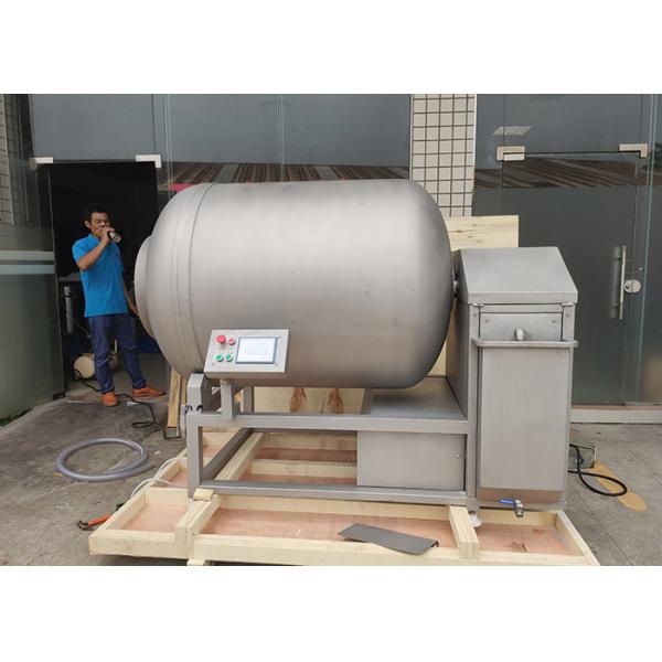 Quality 1.5kw Meat Processing Machine 1000L Vacuum Tumbler For Seasoning Marinating for sale