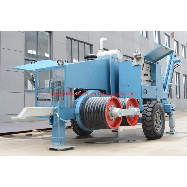 Quality 250KN Cable Puller Pulling Capacity With 261Kw Engine Power for sale