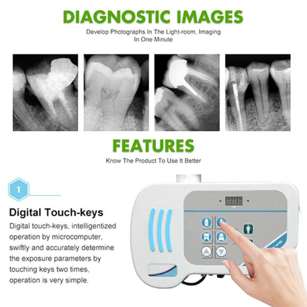 Quality Panoramic Digital X Ray Equipment Wall Mounted X Ray Unit Dental for sale