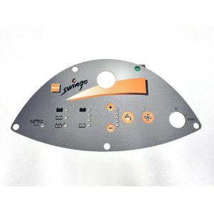 Quality Waterproof Instrument Adhesive Membrane Touch Control Panel With LED Light for sale