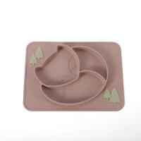 Quality Heat Resistant Baby Feeding Silicone Plates Microwave Safe Non-Toxic for sale