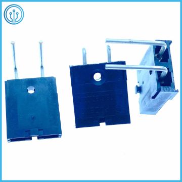 Quality 178.7017.0001 Black 2 Pin Mini Blade Fuse Holder 287 PCB In Line Fuse Holders for sale