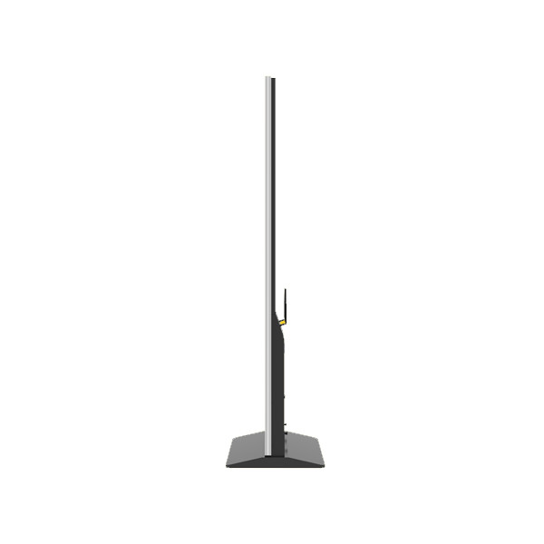Quality Black 49" Standalone Digital Signage Standing Kiosk 1080P Interior Use for sale