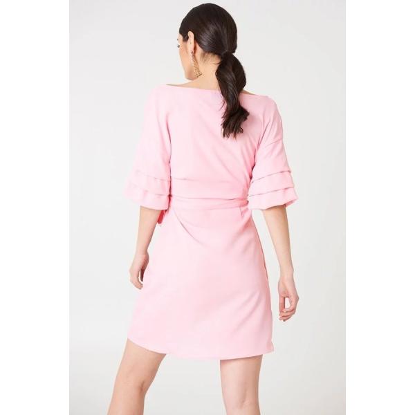 Quality Off Shoulder Overlapped Ladies 2018 Summer Dresses for sale