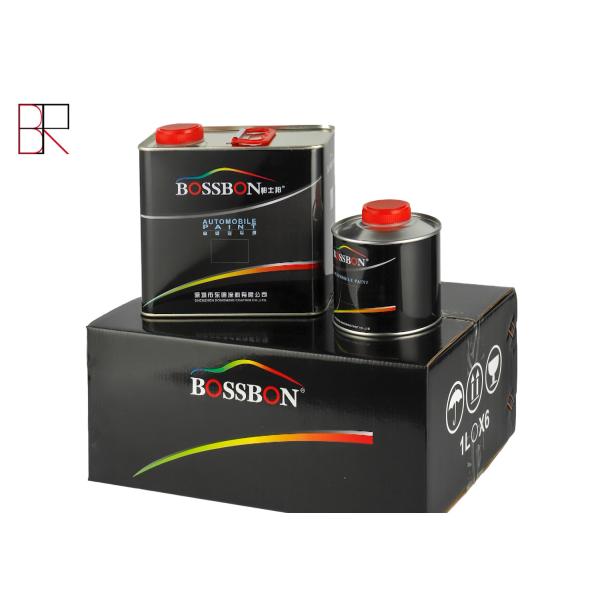 Quality 1K Basecoat Fine Silver Mica White Metallic Black Car Paint for sale