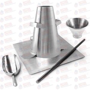 Quality Slump Cone Set Stainless Steel Concrete Testing Equipment for sale