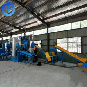 Quality Pulse Dust Collect 0.1-25mm Wire Granulator Machine for sale