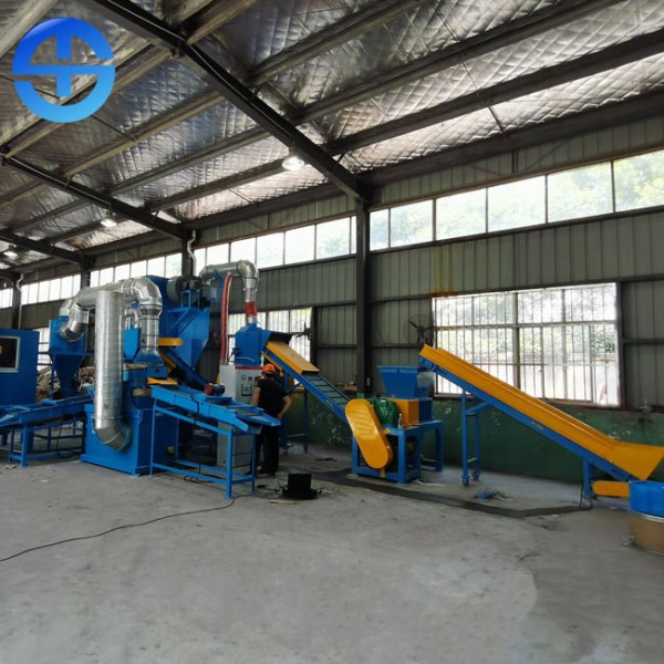 Quality Pulse Dust Collect 0.1-25mm Wire Granulator Machine for sale