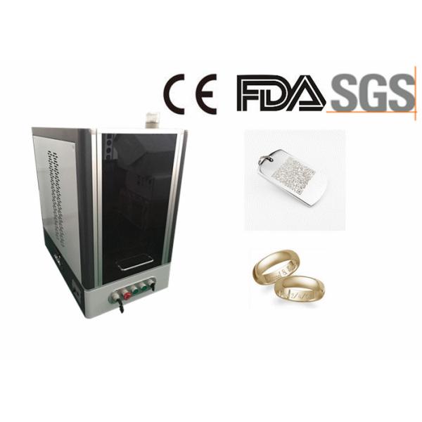 Quality Manual Handheld Laser Marking Equipment , Industrial Fiber Engraving Machine for sale