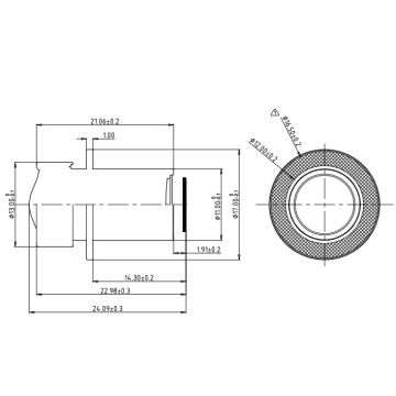 Quality Wide horizontal field of view ADAS Car Lens mediumEFL6.5mm F1.6 HD Cover a large for sale