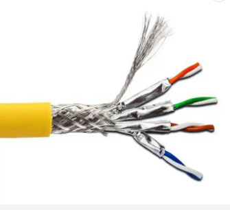 Quality 22AWG 1000MHz Cat8 Ethernet Cable SFTP 4 Pairs Low Crosstalk for sale