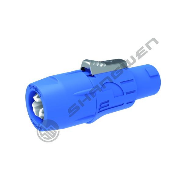 Quality Waterproof D Shape Female Plug Male Socket Metal Shell 4 Pins Loudspeaker for sale