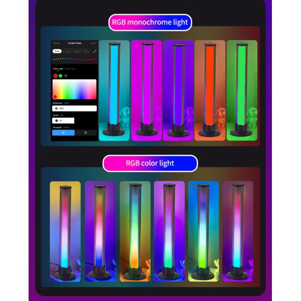 Quality 35mm Music Ambient Night Light 5050 Voice Control Rhythm Table Lamp for sale