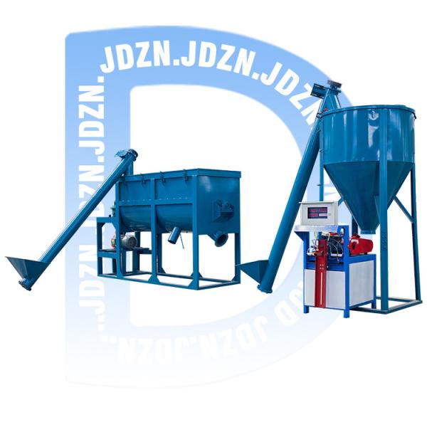 Quality Automatic Dry Mortar Production Line 5.5kw Controlled by Customized Electronic for sale