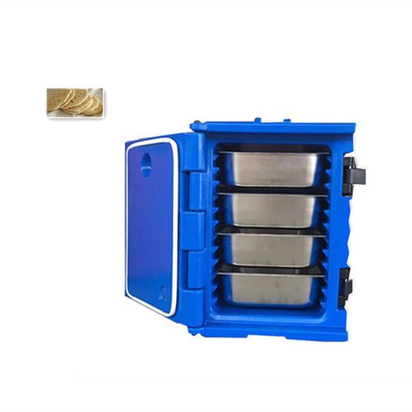 Quality Coffee Cherry Pie Pasta Fruits Salad Plastic Food Pan Carrier Insulated Transport Box for sale