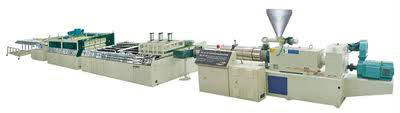 Quality WPC Foam Board Machine , Wood Plastic Extrusion Line For Furniture for sale