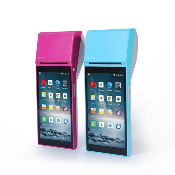Quality Barway Android Pos Barcode Scanner Mobile Handheld Device 3G/4G Terminal With for sale