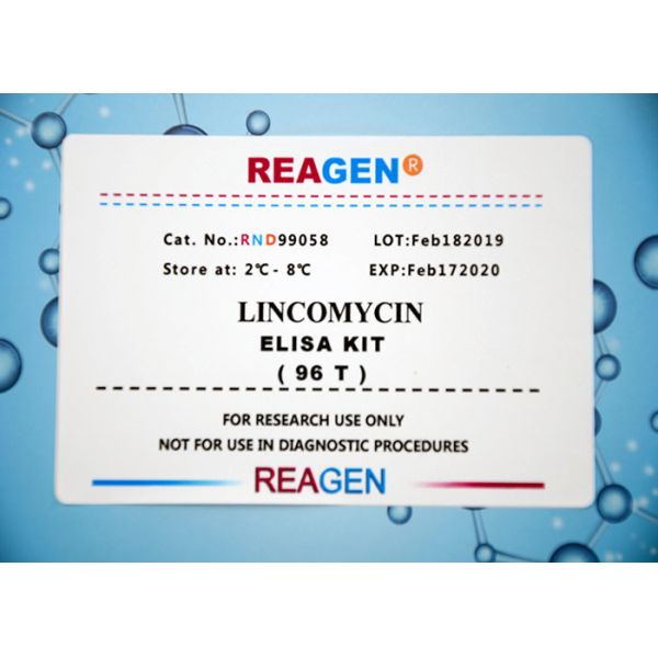 Quality Accurate Veterinary Residue Test Kit Lincomycin ELISA Test Kit Certificate for sale