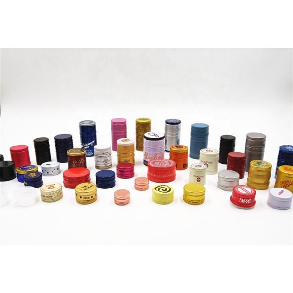 Quality Ropp Aluminium Bottle Tops Vodka Gin Glass Bottle Aluminum Cap With PE Liner for sale