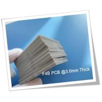Quality F4BM220 High Frequency PCB DK 2.2 PTFE PCB with 3.0mm Thick 1oz Copper and HASL Lead Free for sale