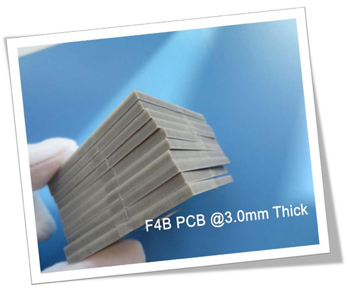 Quality F4BM220 High Frequency PCB DK 2.2 PTFE PCB with 3.0mm Thick 1oz Copper and HASL Lead Free for sale