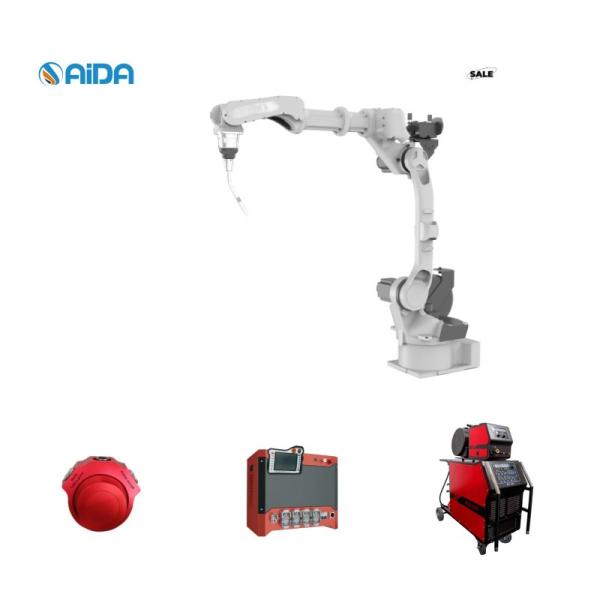 Quality Stainless Steel Frame Working pieces Semi-Automatic Robotic Welding Robot for sale