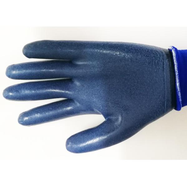 Quality Foam Eva Latex Dipped Gloves , Latex Rubber Gloves Breathable Knitting for sale