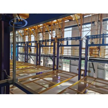 Quality Auto Anodizing Production Line Treatment Process 650T/Month Output for sale