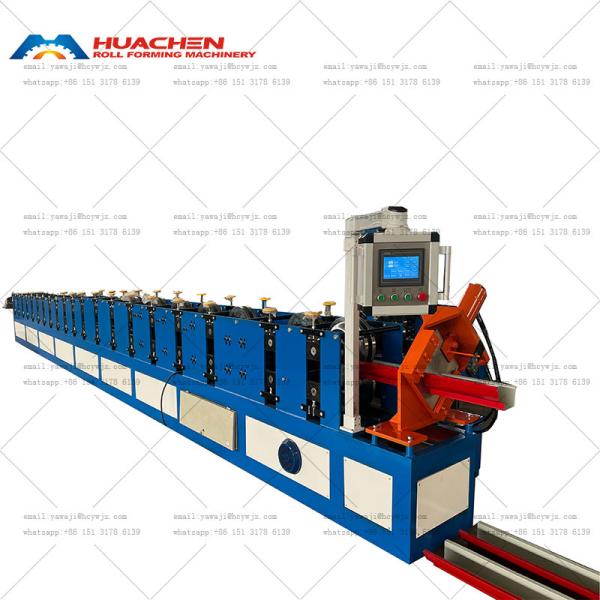 Quality Automatic Steel Water Rain Gutter Roll Forming Machine for sale