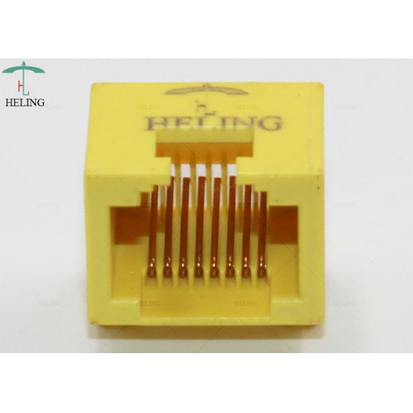 Quality One Port PCB RJ45 Female Connector Right Angle MJ5388-Y011-HRN1 for sale