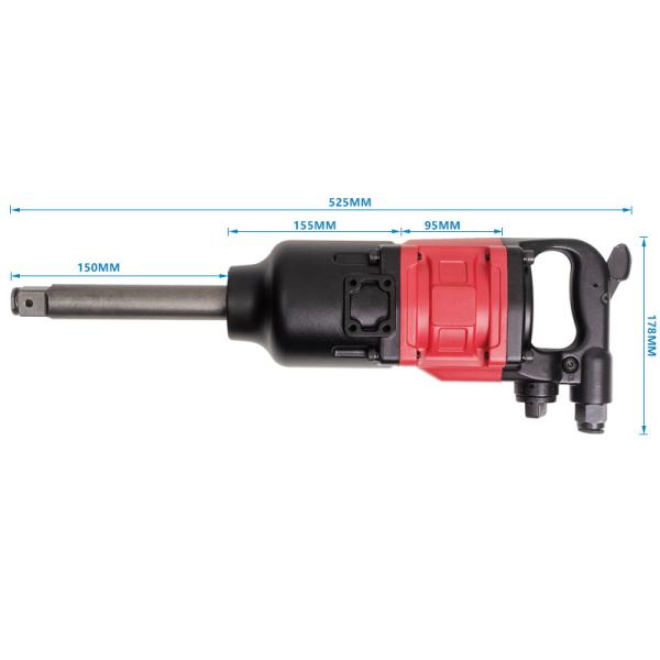 Quality High Torque Pneumatic Air Impact Wrench 4000rpm for sale
