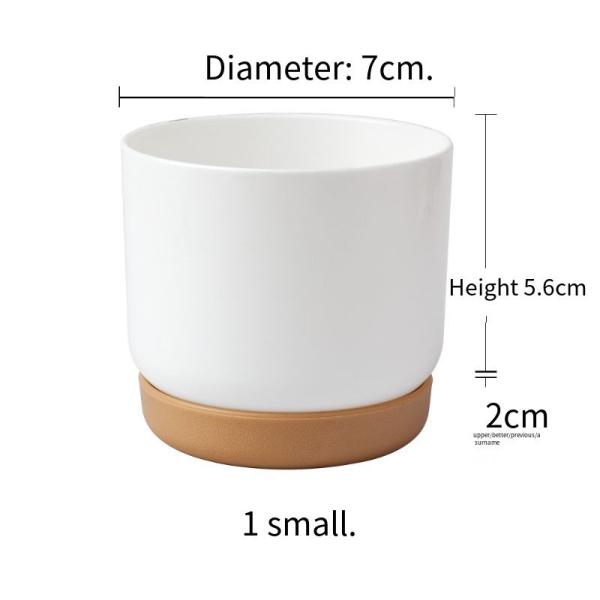 Quality Modern Self Watering Planter Pot for Home Decor for sale