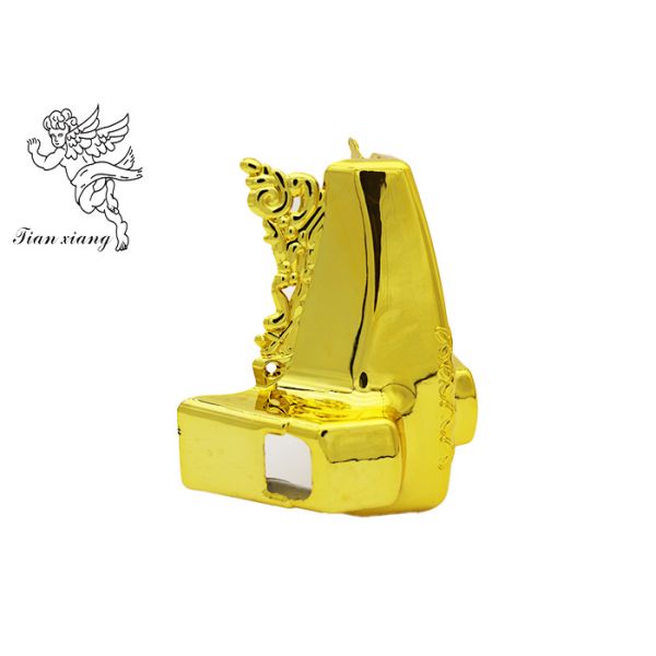 Quality Funeral Furniture Coffins And Caskets Accessories Gold Corner With PP Plastic for sale