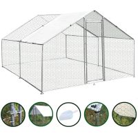 Quality Large Walk In Chicken Run Kennel Chicken Coop Run House Shade Cage 4x3m with for sale