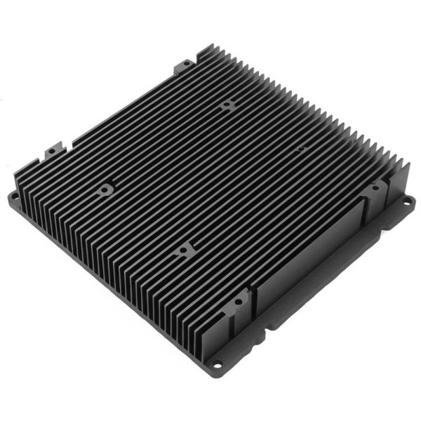Quality Black Skived Fin Heat Sink Featuring Aluminum Construction Process Skiving Technology for Superior Heat Dissipation for sale