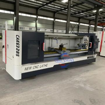 Quality Heavy Duty Cnc Lathe Machine Fanuc Controller Flat Bed for sale