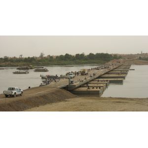 Quality Traffic Temporary floating ribbon bridge For Heavy Equipments for sale