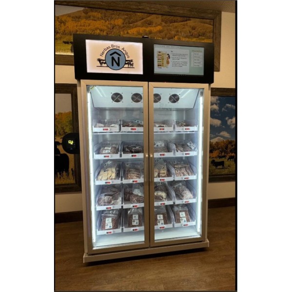 Quality Remote Operation Metal Ice Cubes Vending Machine for Fast and Convenient Service for sale