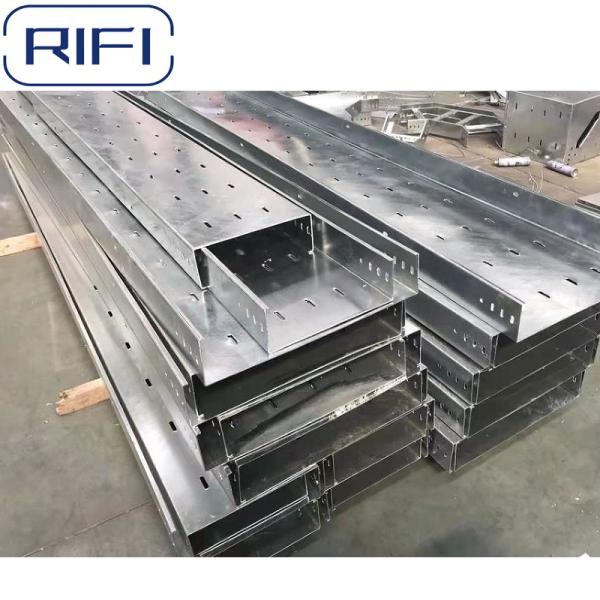 Quality Steel Sheet Raceways Cable Tray System Galvanized Steel GI Cable Trunking for sale
