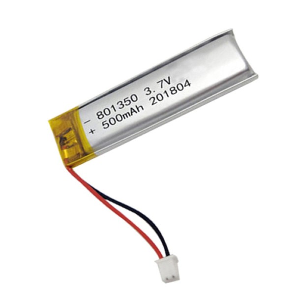 Quality 801350 Rechargeable 3.7V 500mAh Lithium Polymer Lipo Battery for Medical Device for sale