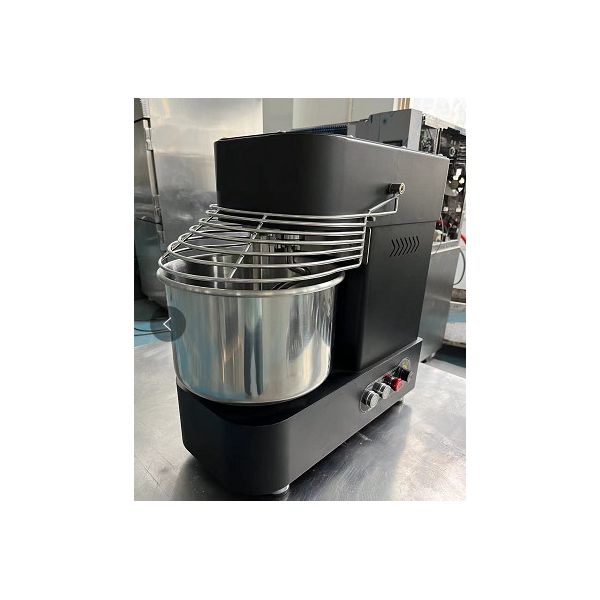 Quality 220v Commercial Spiral Dough Mixer Stand 5 kg Dough Kneading Machine Black for sale