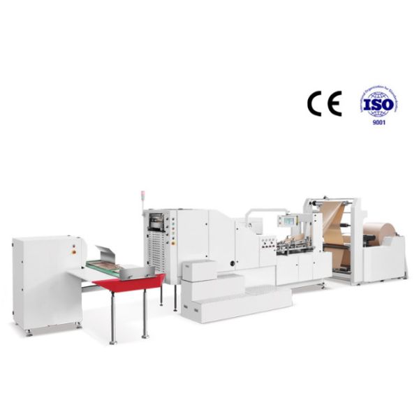 Quality High Speed Automatic Paper Bag Machine For Portable Square Bottom Shopping Bags for sale