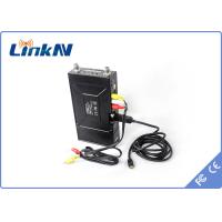Quality Police Manpack Video Transmitter COFDM QPSK HDMI & CVBS H.264 Low Delay AES256 Encryption for sale